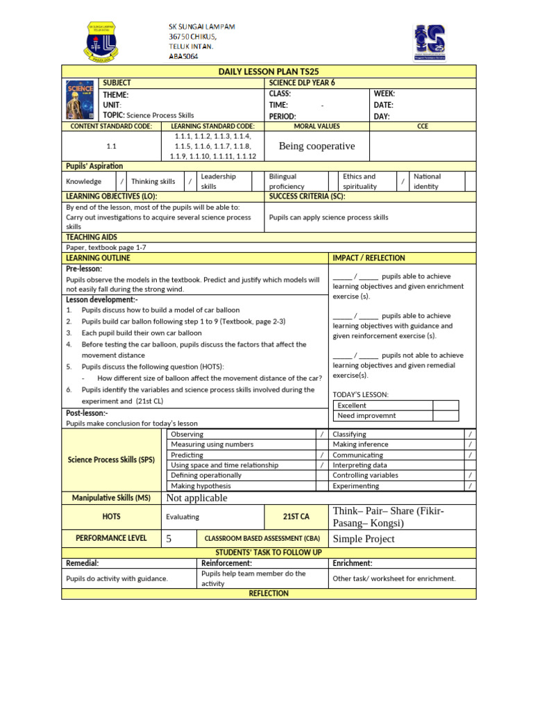 SC Y6 | PDF | Science | Experiment
