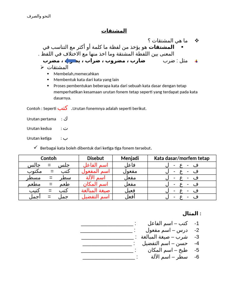 Nota Nahu Utk 4m | PDF