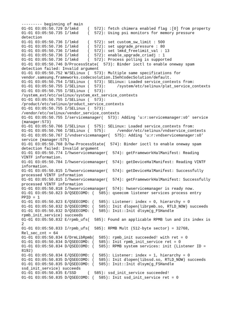 logcat_prev_csc_log | PDF | Proprietary Software | Operating System Technology