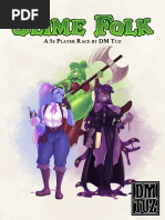 Slime Race (Homebrew, D&D 5e) - GM Binder | PDF | Self-Improvement