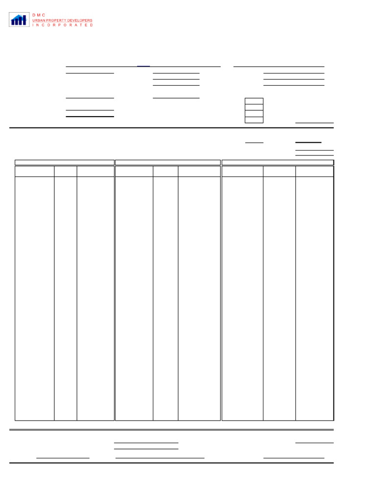 Dwellings Sample Computation Template TCP 15 YEARS | PDF | Business | Money