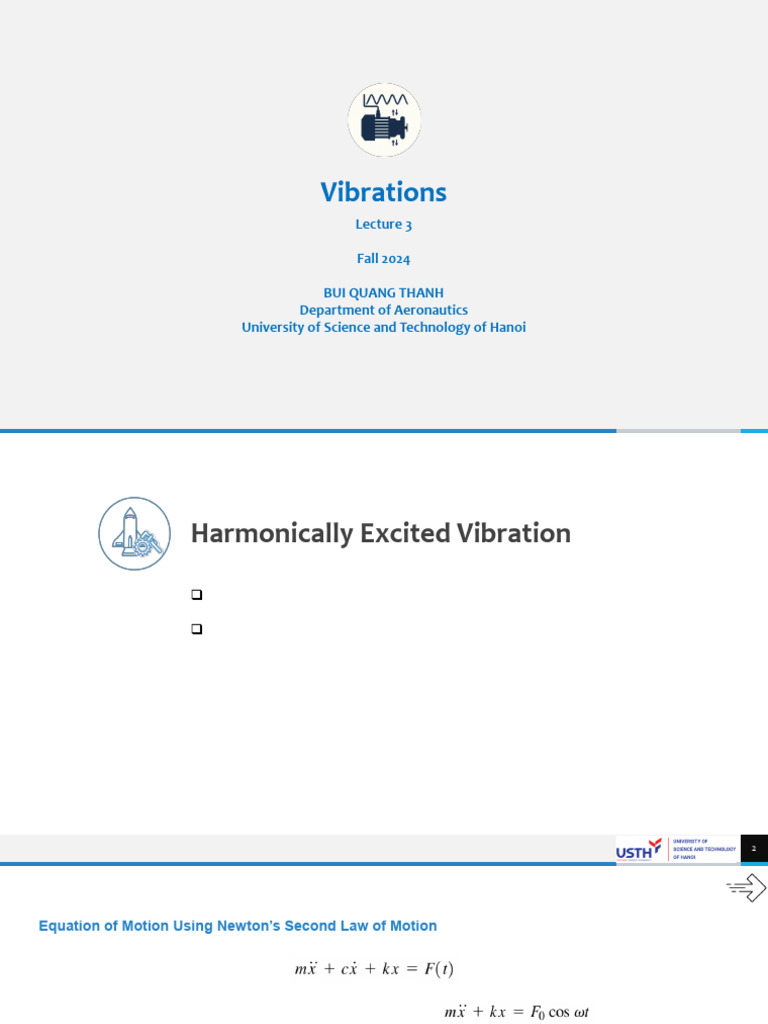 Vibration 3 | PDF | Damping | Physical Quantities
