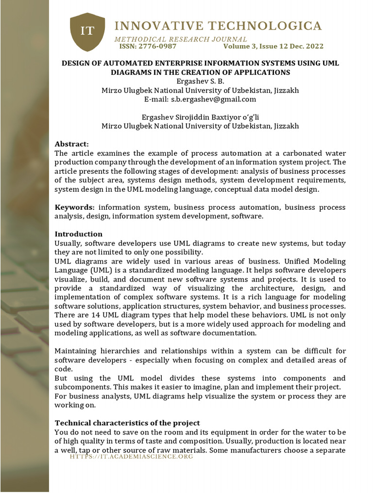 pcadmin,+3 | PDF | Unified Modeling Language | System