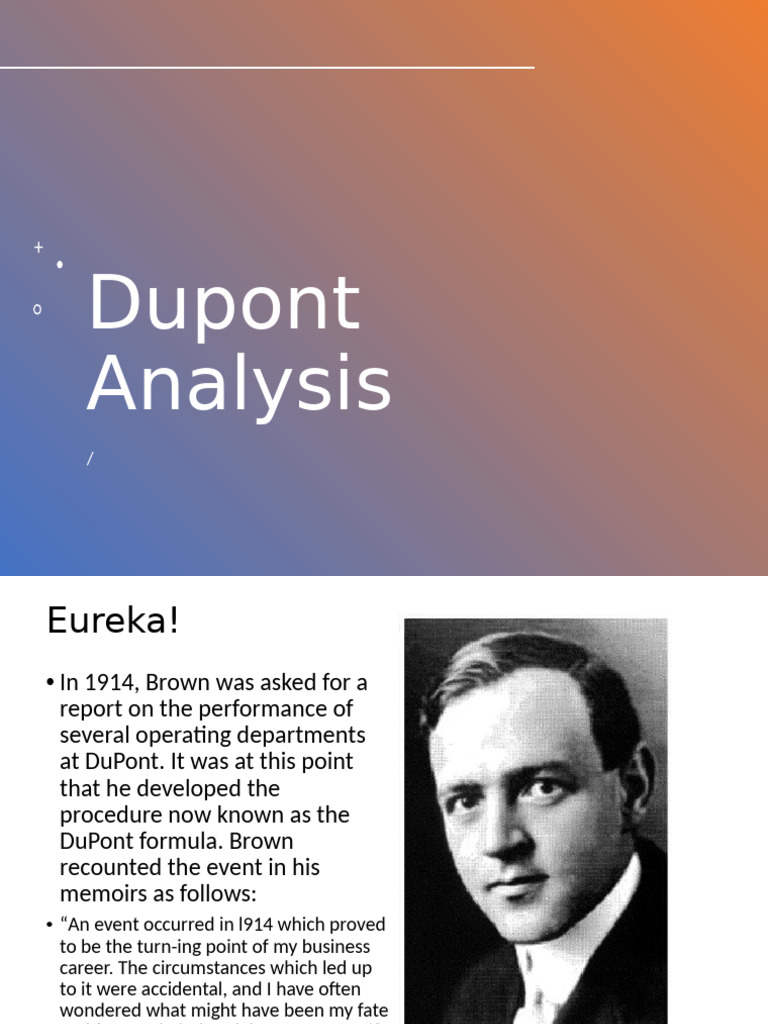 Dupont_Analysis (1) | PDF | Revenue | Walmart
