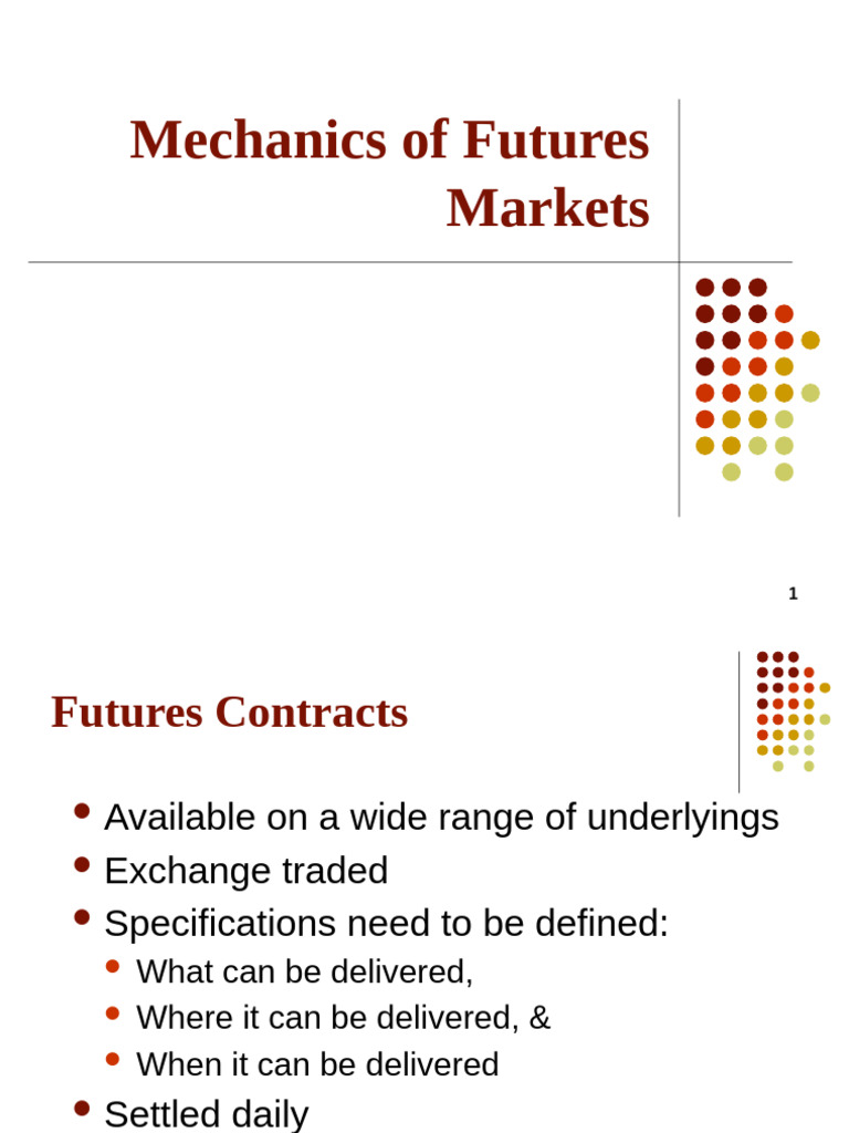 Derivatives Lecture MSC Finance | PDF | Futures Contract | Derivative ...