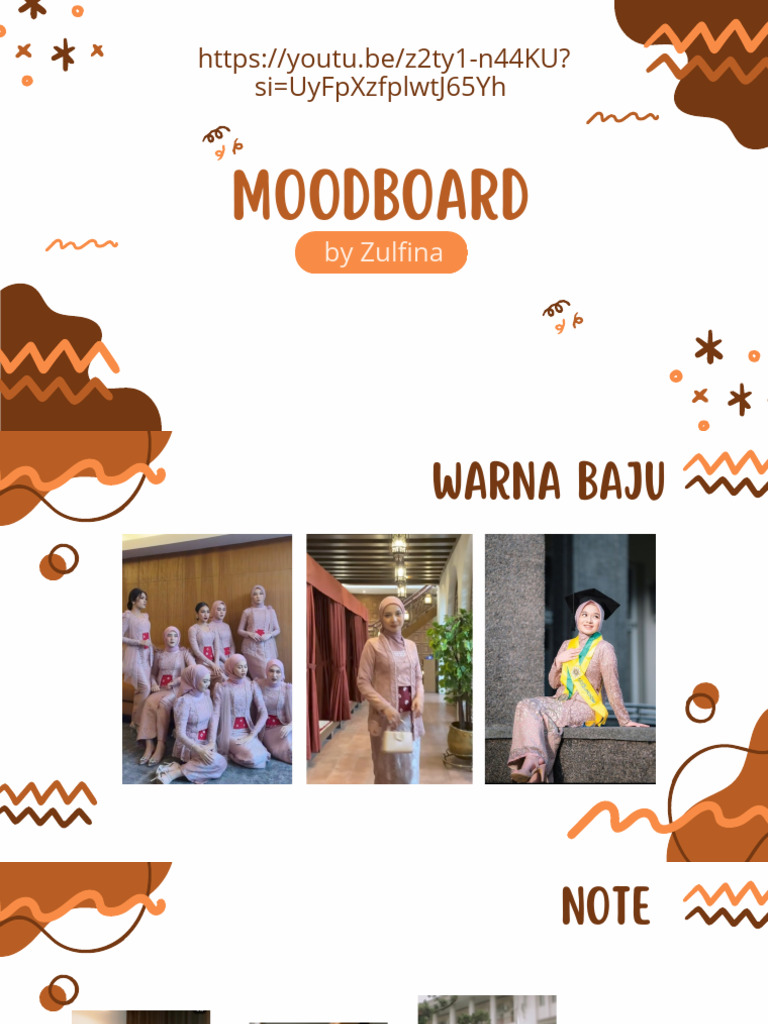 Moodboard Wisuda Zulfina | PDF