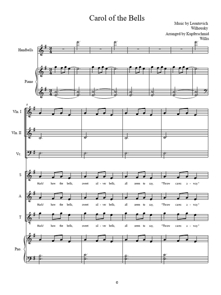 Carol of the Bells | PDF
