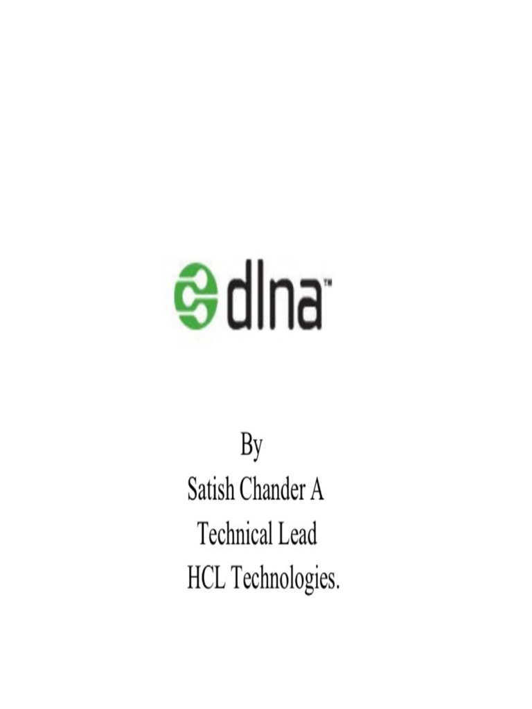 DLNA | PDF