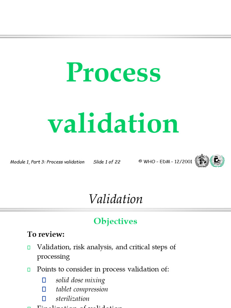 Process Validation | PDF | Verification And Validation | Tablet (Pharmacy)