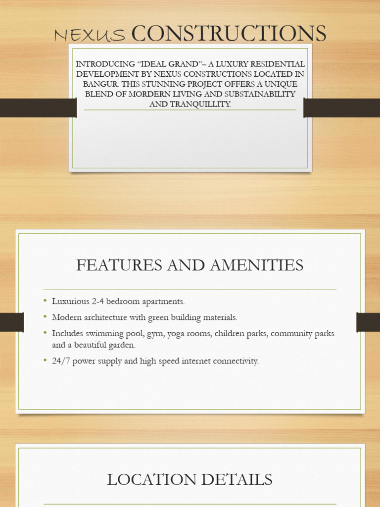 Luxury Apartments in Bangur by Nexus | PDF