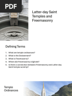 Temple Recommend Interview Questions | PDF | Prophet | Christian Movements