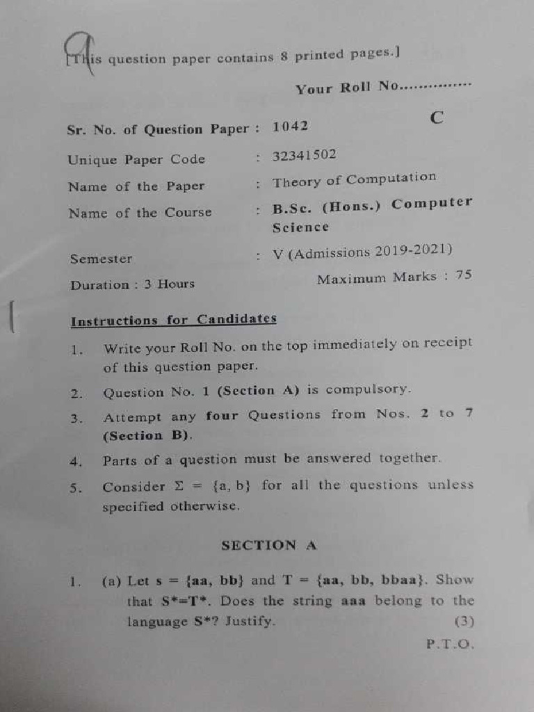 QP Toc 2022-2023 | PDF