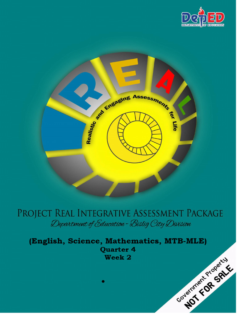 ProjectREAL Gr3 Q4 PT2 | PDF