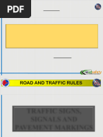 Complete List of LTO Traffic Signs and Symbols | PDF