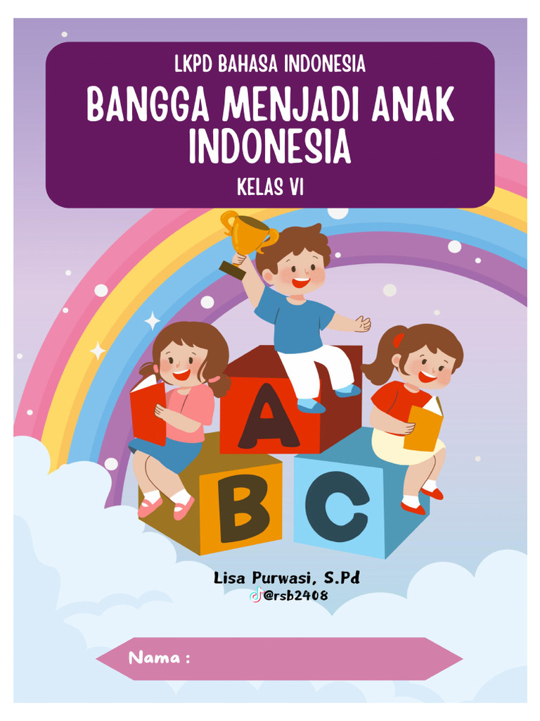 LKPD BAB 1 BINDO KELAS 6 | PDF