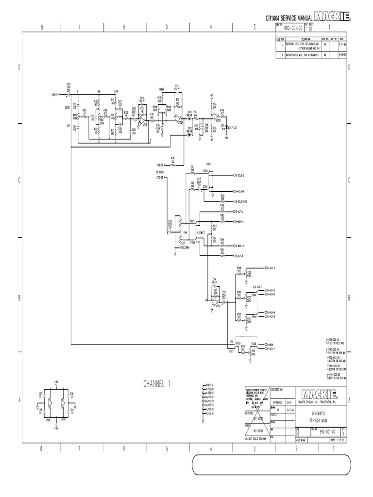 SCH_Main PCB Assembly Schematics and Layout (055-001-00) -- NOTE -- The ...