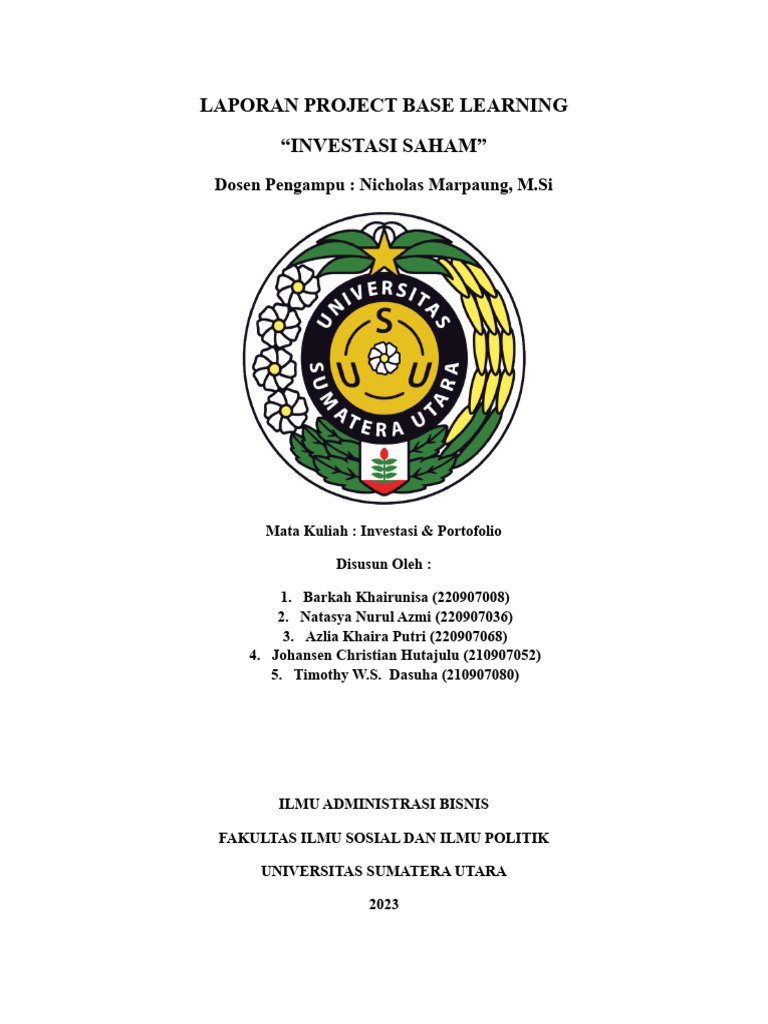 Tugas Project Based Learning | PDF