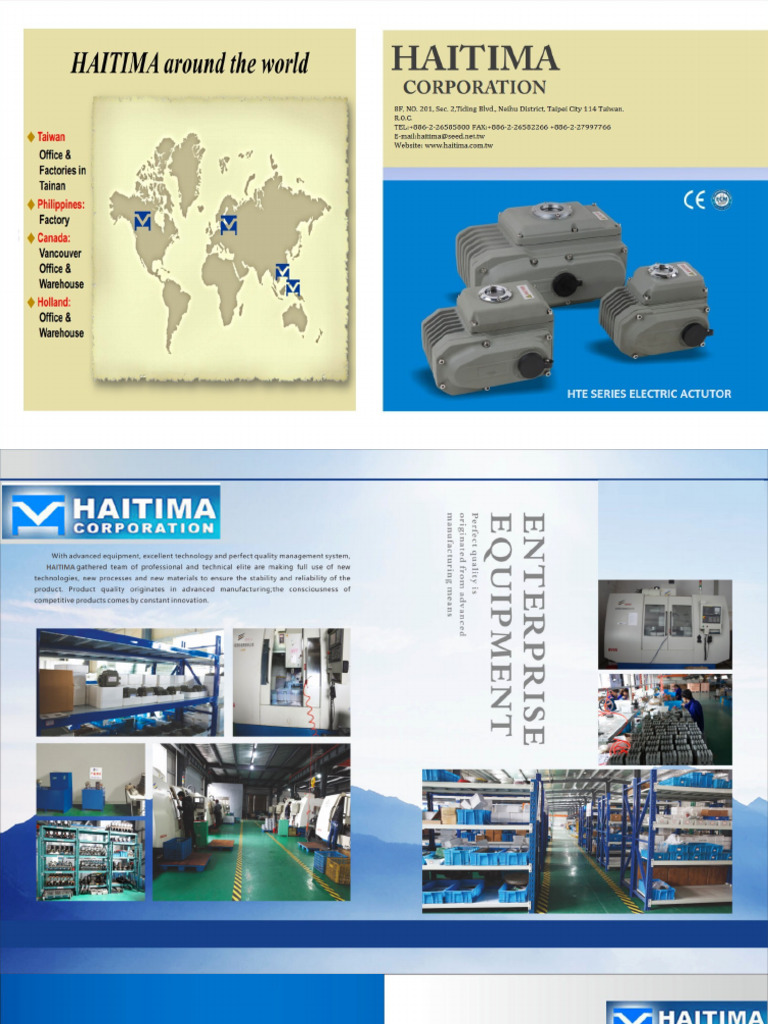 Catalog Đầu Điện Haitima-Đài Loan | PDF