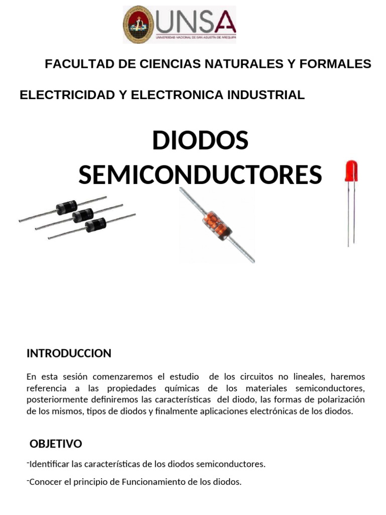 Diodo Semicond | PDF | Semiconductores | Dopaje (semiconductor)