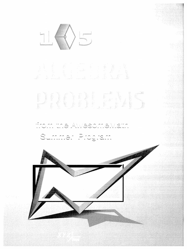 105 Algebra Problems | PDF