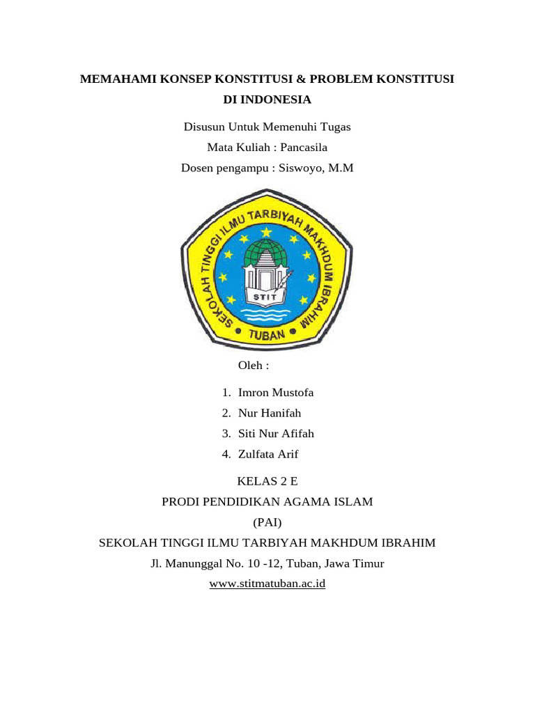 Memahami Konsep Konstitusi | PDF