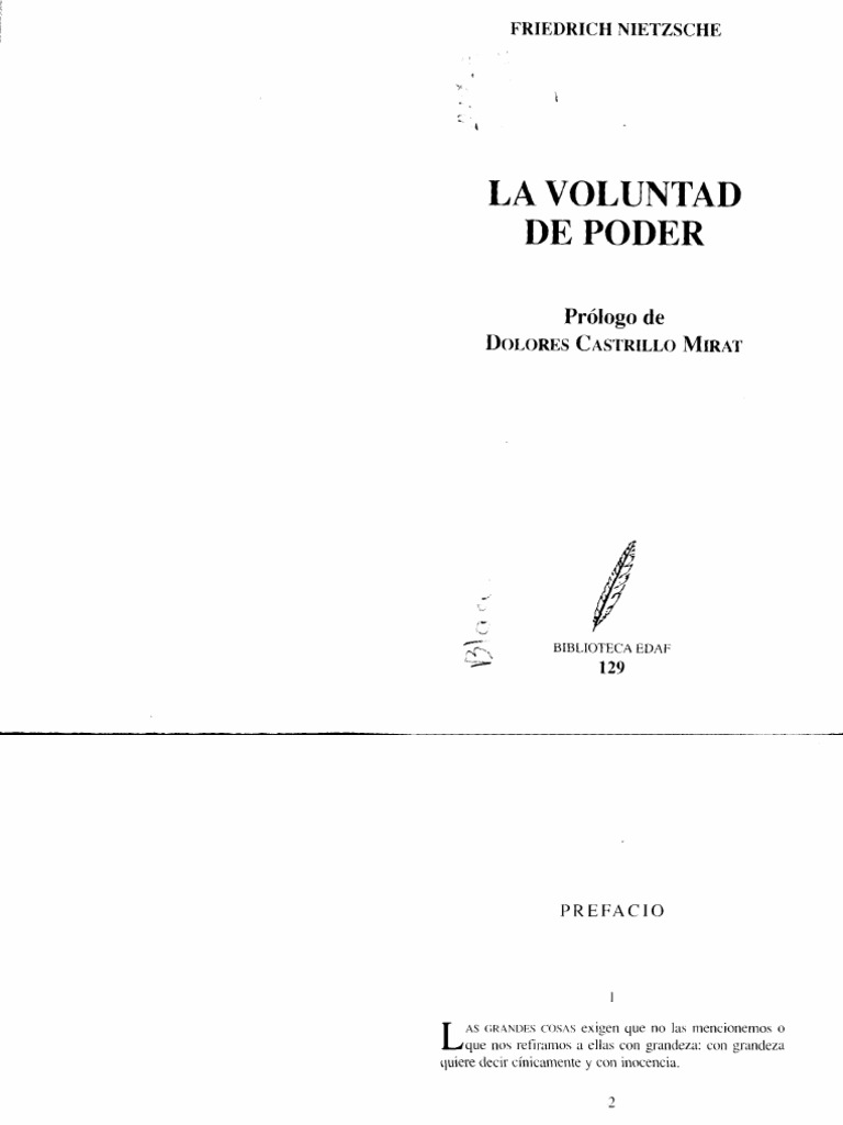 11_Nietzsche, F. - La Voluntad de Poder ...