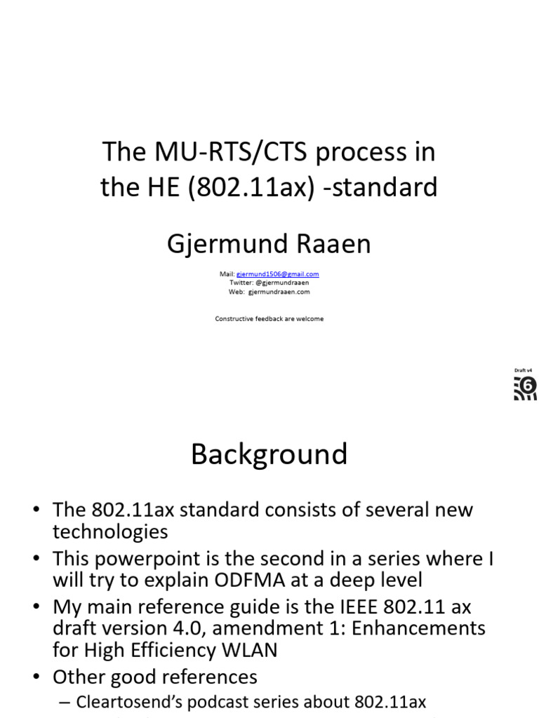 mu-rts_cts_final | PDF | Ieee 802.11 | Network Protocols