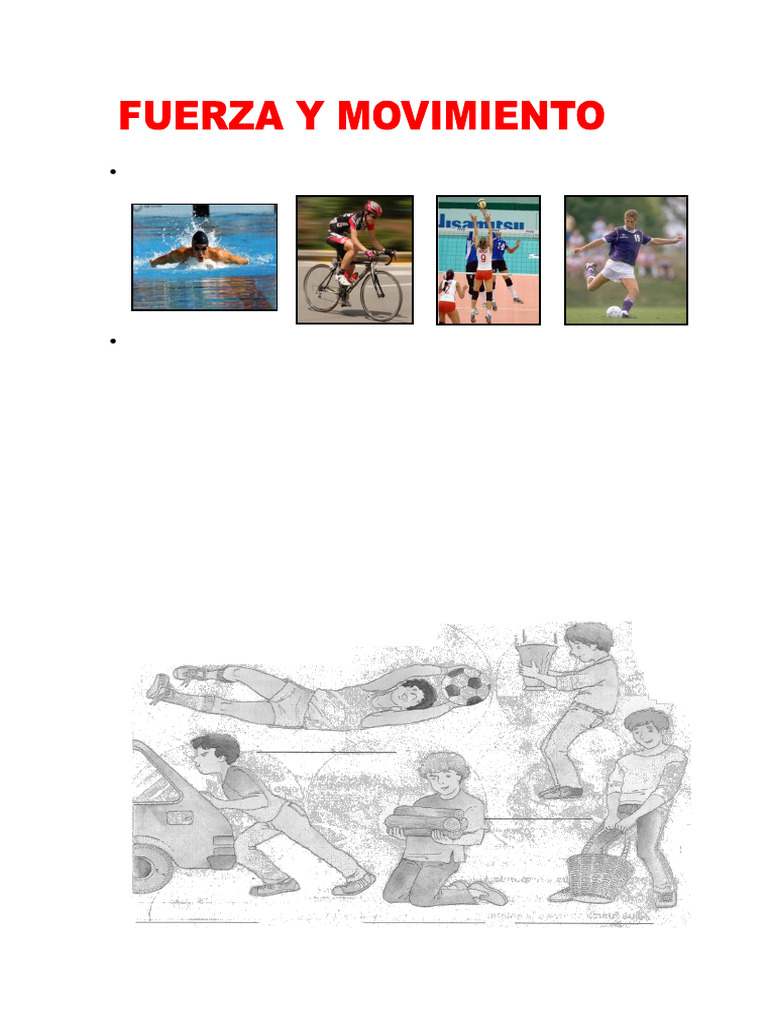 Fuerza-y-Movimiento- | PDF | Fuerza