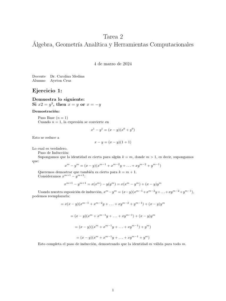 Tarea_2_A_G_A_H_C_ (1) | PDF | Matemáticas | Álgebra
