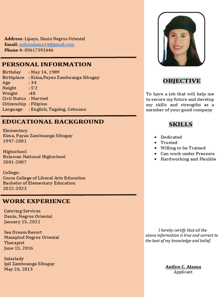 Anilyn C. Alama | PDF