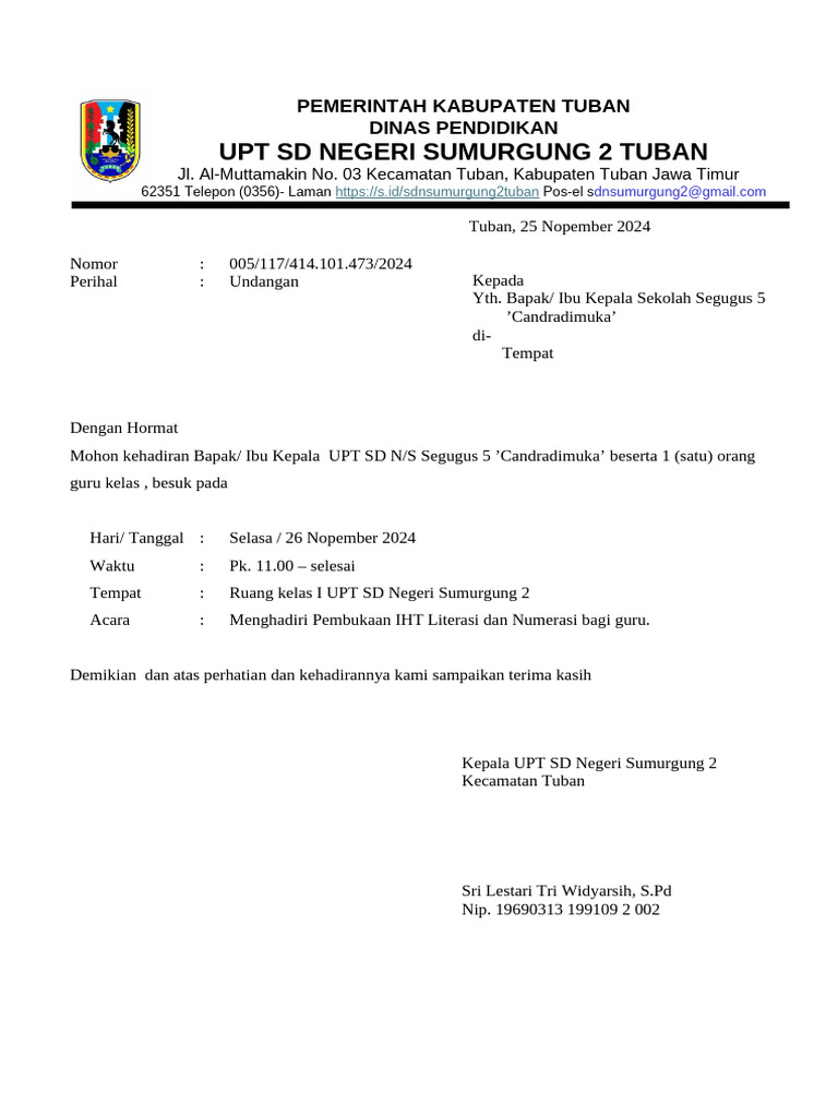UNDANGAN IHT | PDF