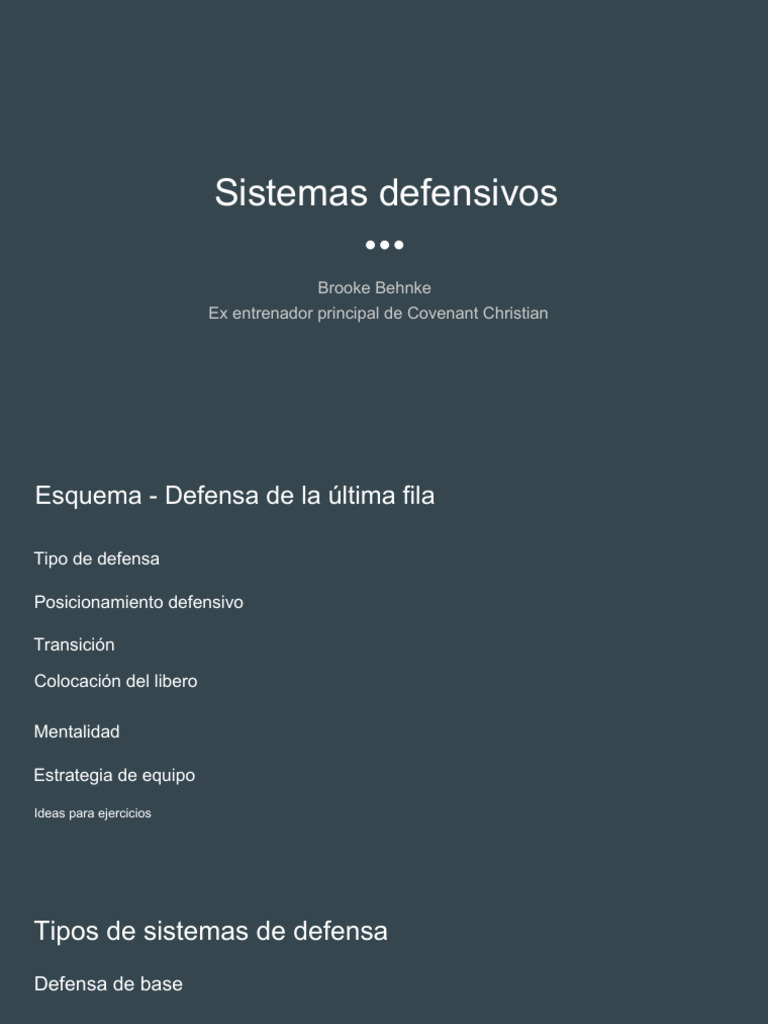 Defensive Systems | PDF