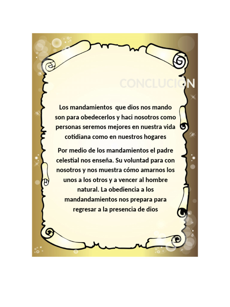 Conclusió de Mi Parte Uwu | PDF