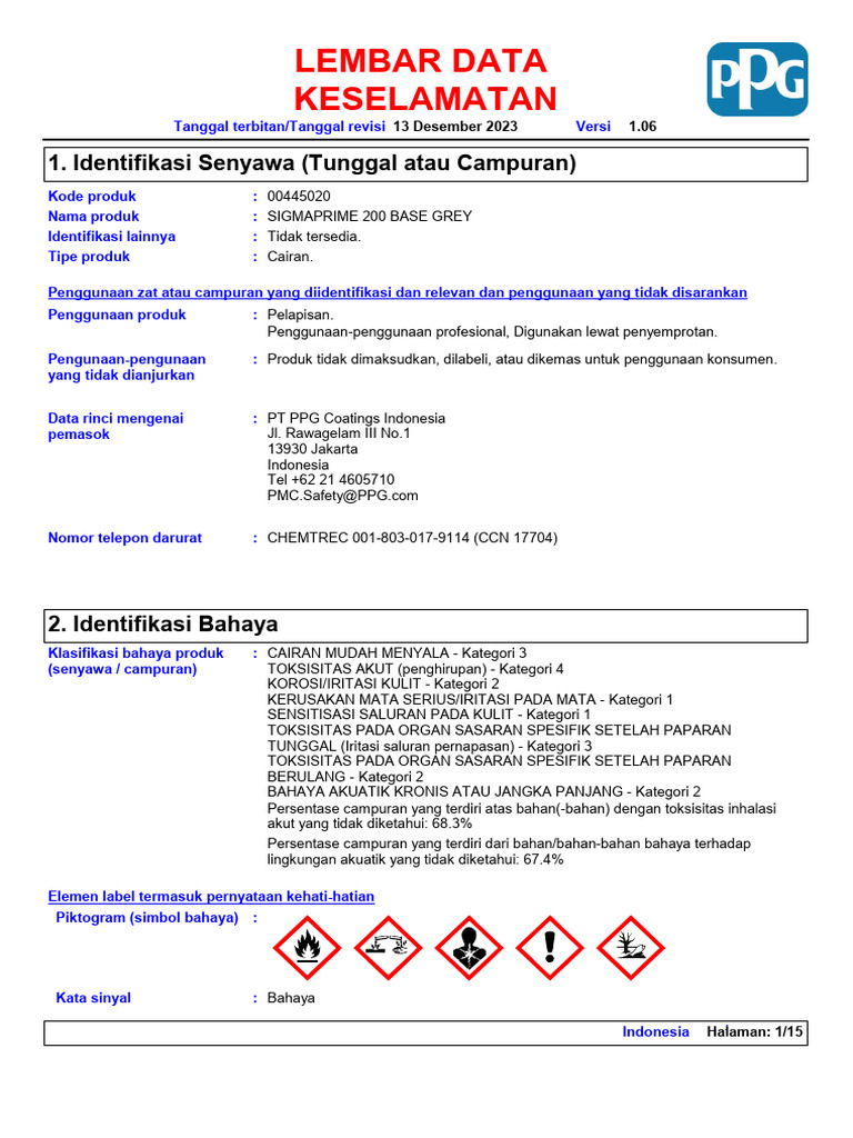 Sigmaprime 200 Base Grey | PDF