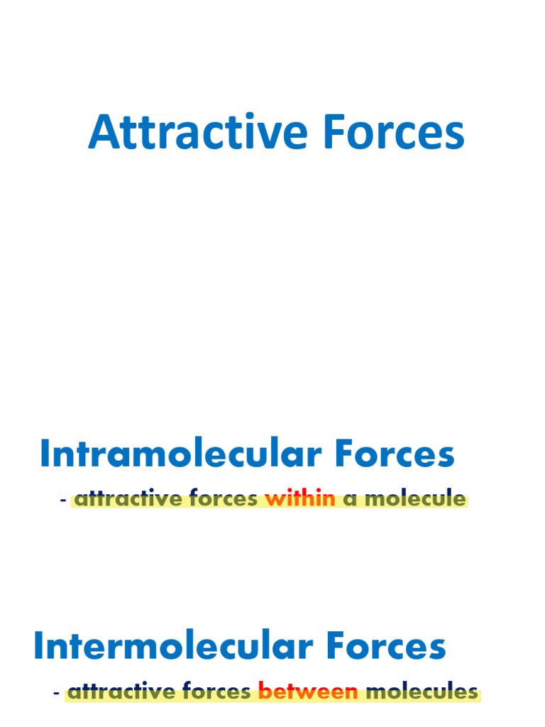 2 - Intermolecular Forces | PDF | Intermolecular Force | Chemical Polarity