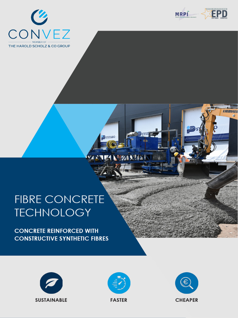 Fibre Concrete Technology Digital | PDF | Concrete | Young's Modulus