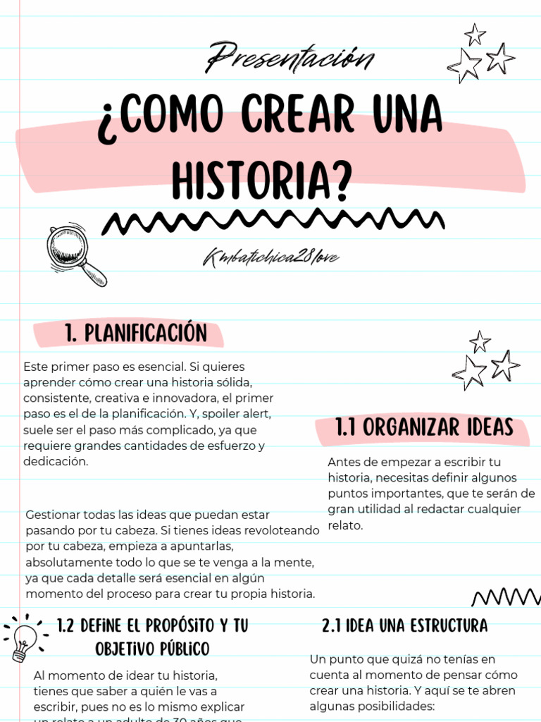 Como crear una historia_20241108_141021_0000 | PDF