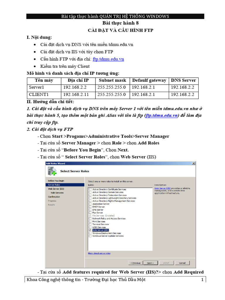 Thuc Hanh Buoi 3d | PDF