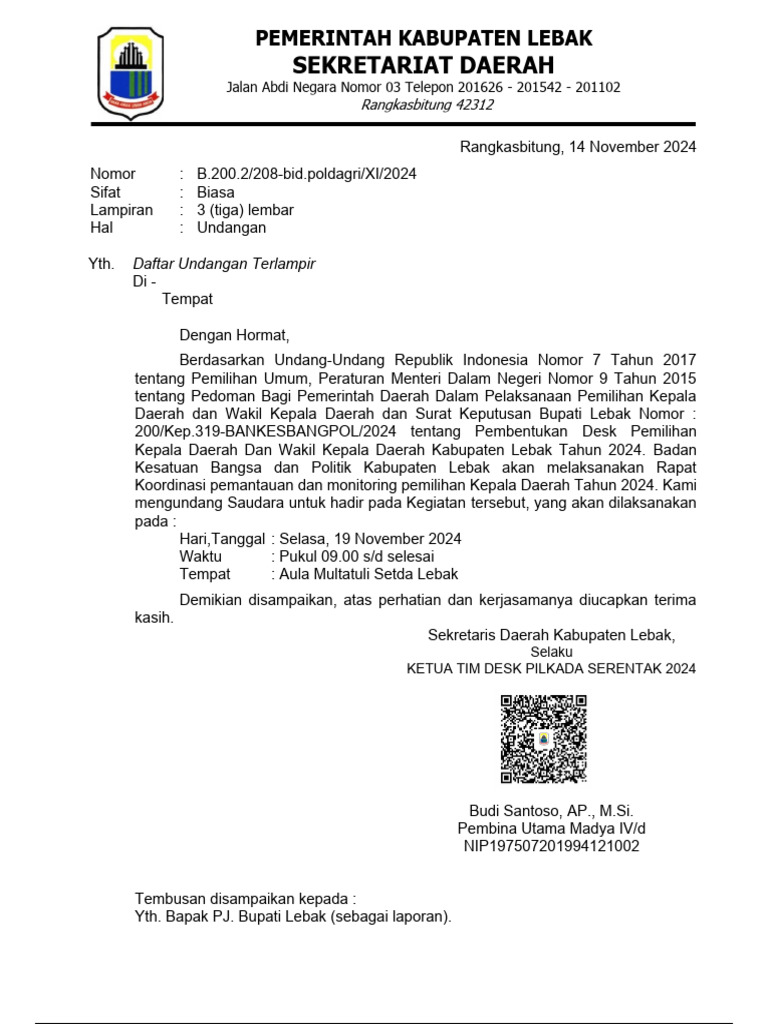 20241114145628surat Undangan Desk Pilkada 2024 Ok | PDF