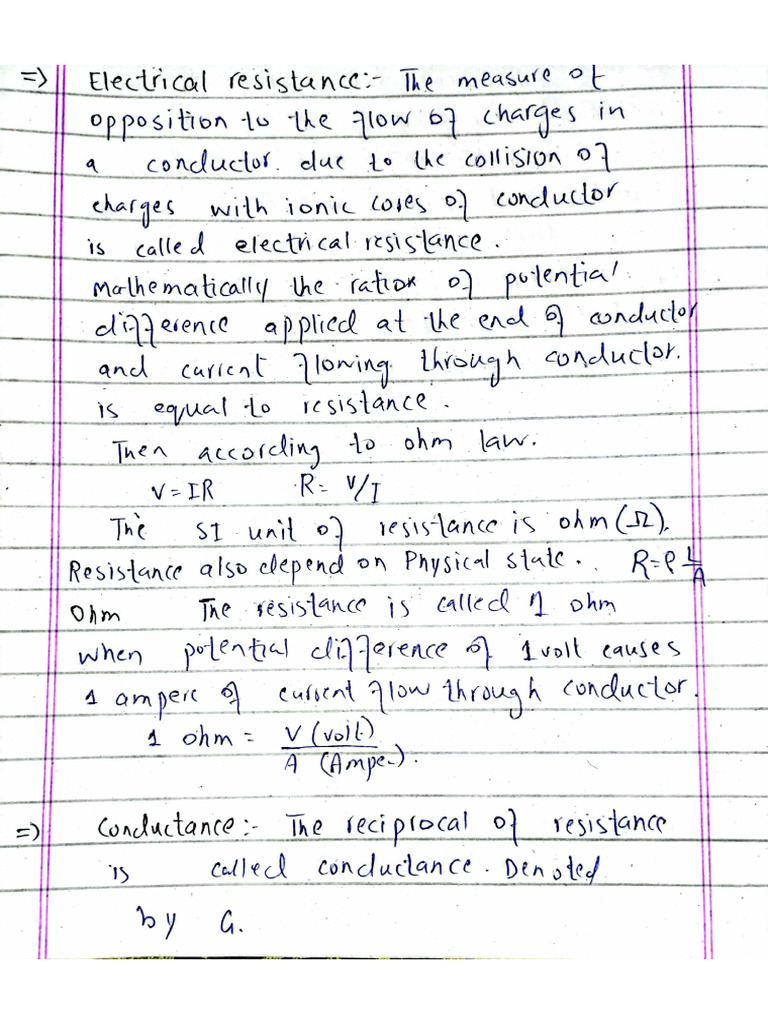 2-Ohm Resistance Resistivity | PDF