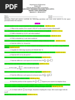 Saxon Math Course 3 Cumulative Test | PDF | Fuel Economy In Automobiles ...