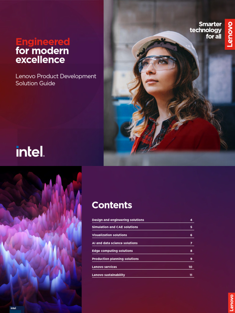 Lenovo Product Development Solutions Guide | PDF | Lenovo | Intel