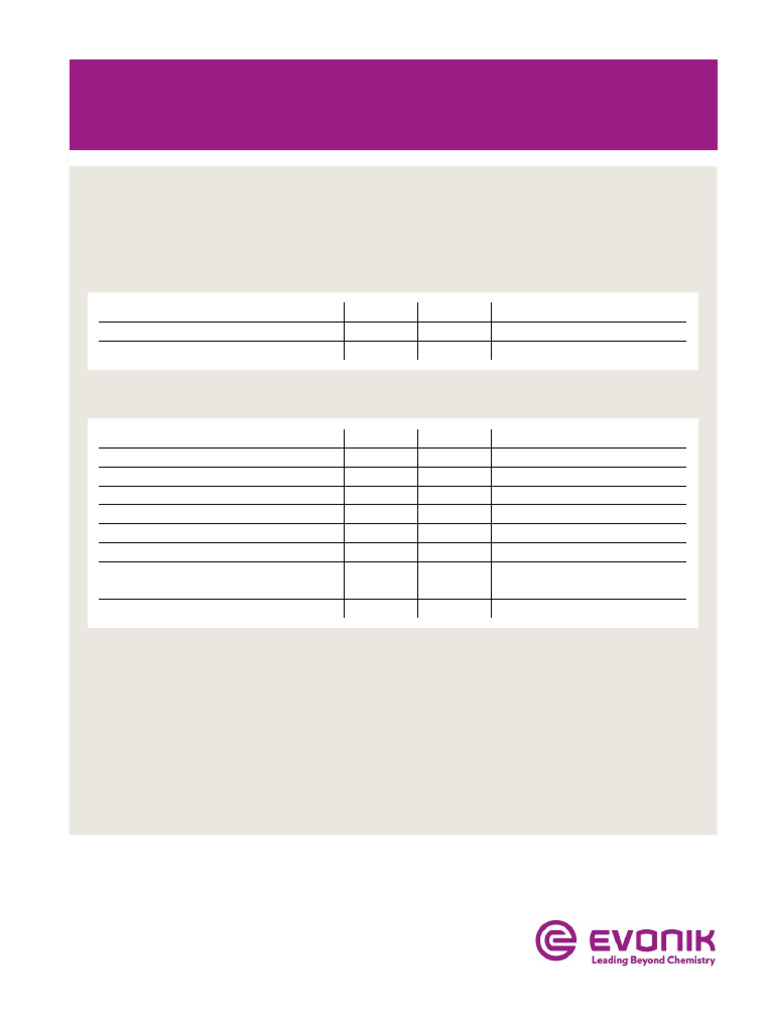 Vestamin A 95 e TDS EN EN TDS PV 52001881 en GB EMEA | PDF | Amine ...