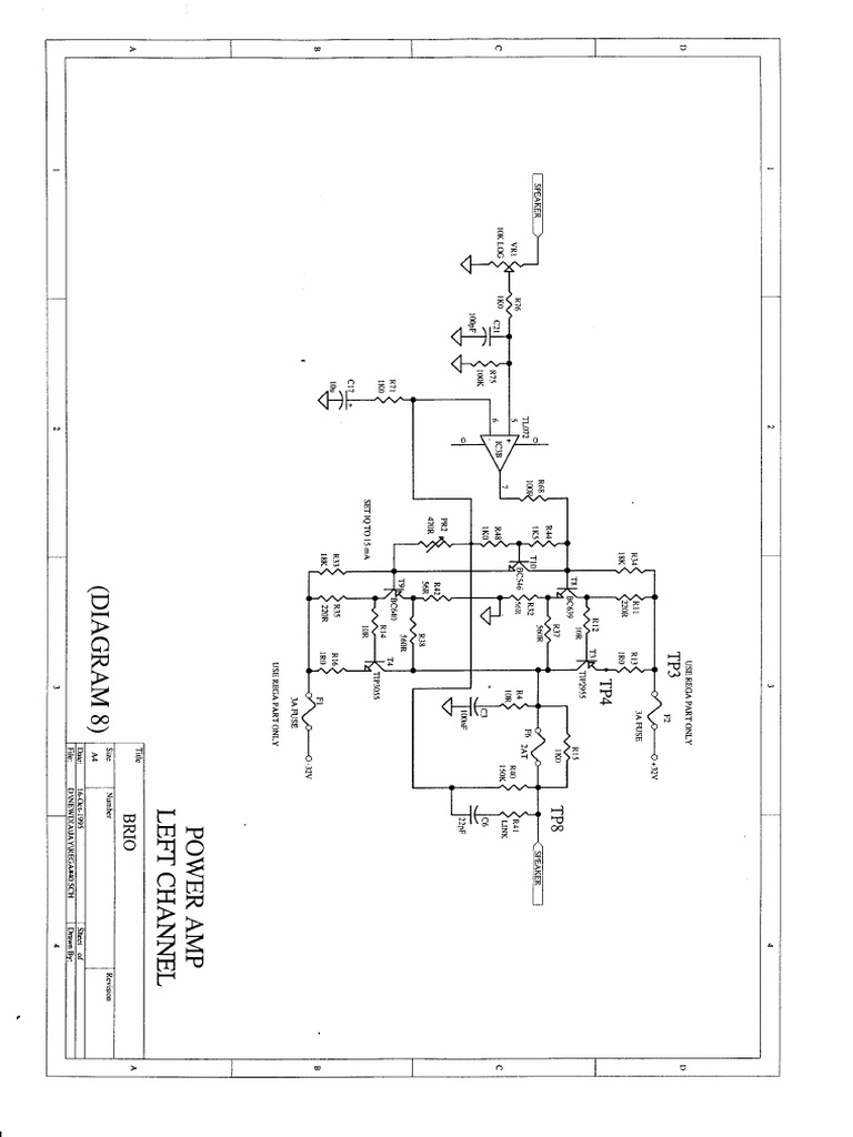 Schematic - Power Amp - L | PDF