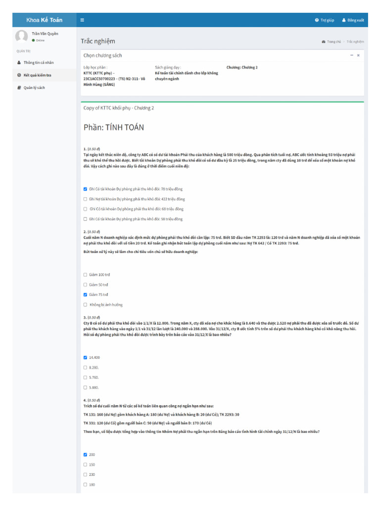 Test C2 KTTC | PDF