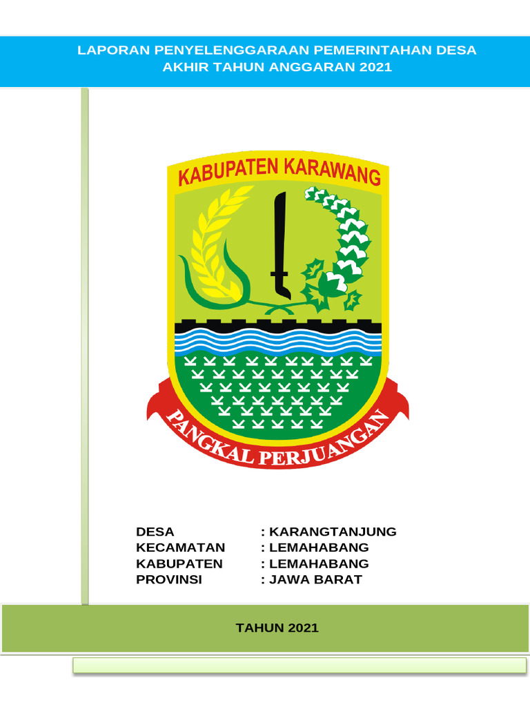 LPPD 2021 - Karangtanjung | PDF