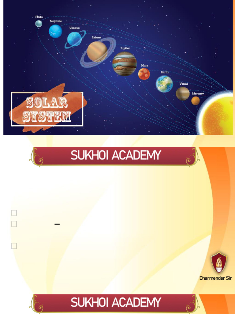 SOLAR SYSTEM | PDF | Planets | Solar System