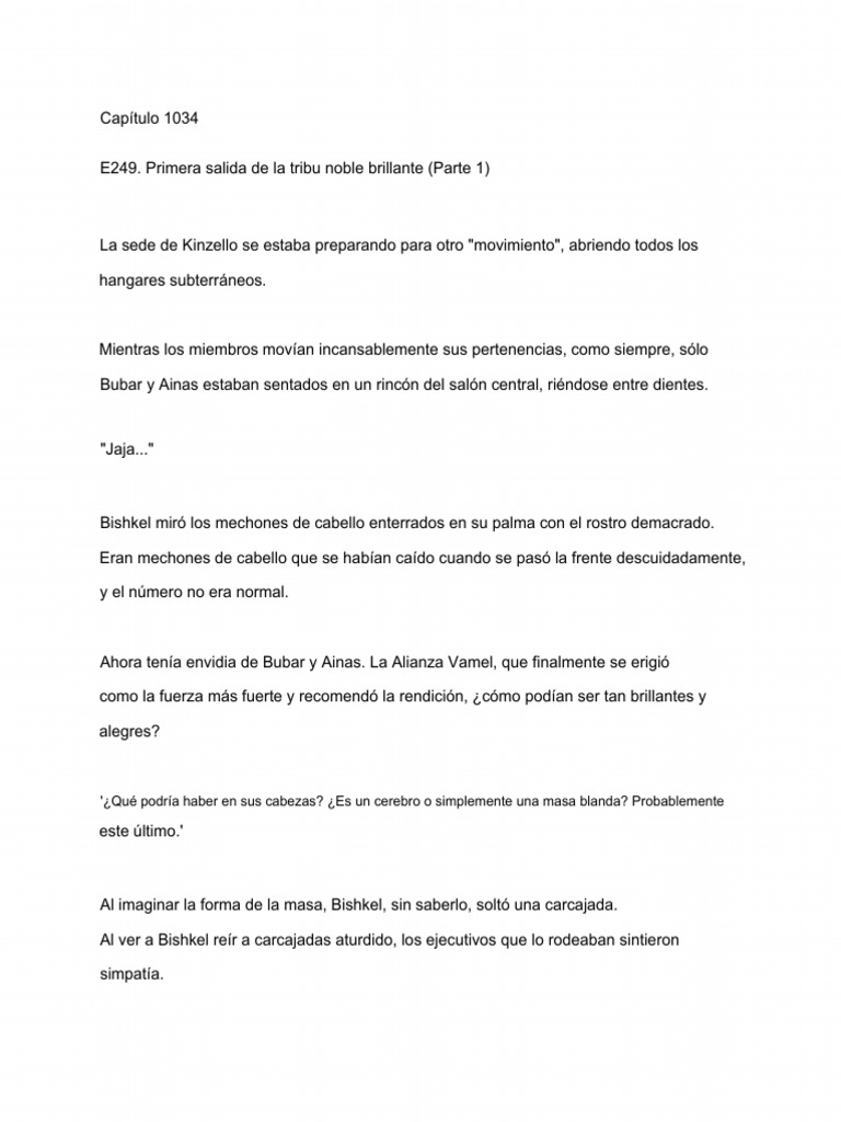 Crisis en Kinzello: Decisiones Fatales | PDF