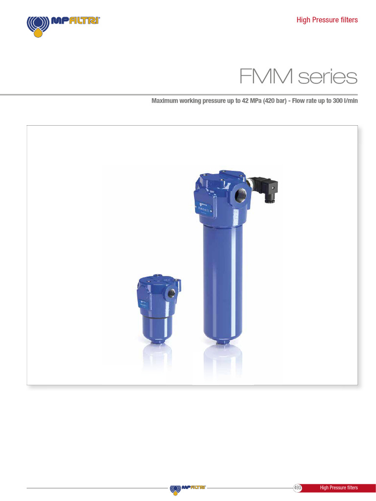 MPI filter-FMM 050 | PDF | Valve | Mechanical Engineering