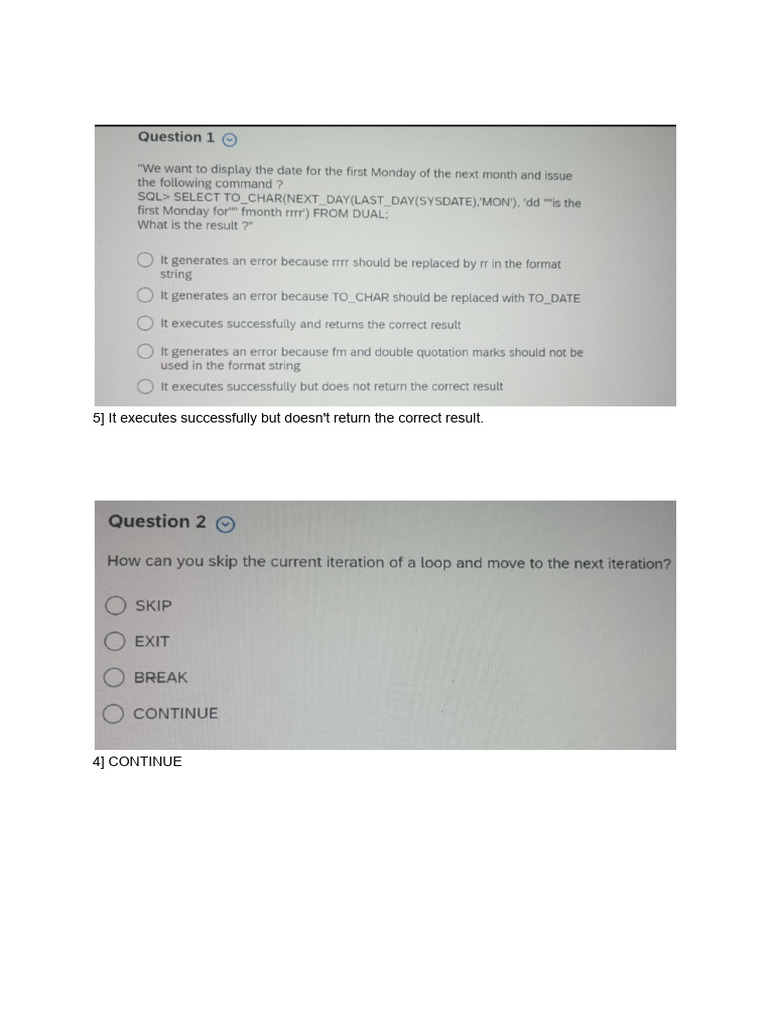 Debugging SQL Execution Errors | PDF